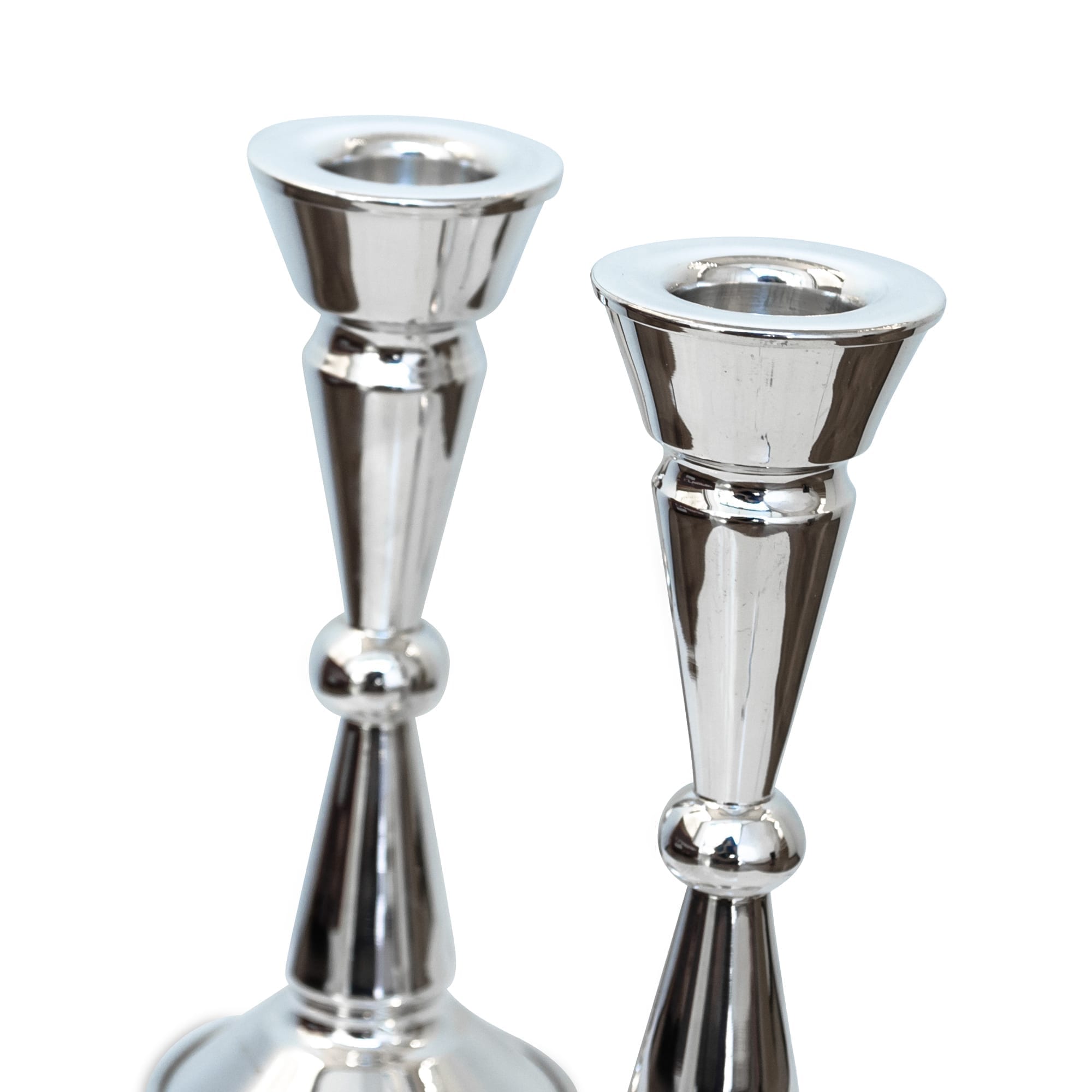 Modern Sterling silver Candlesticks - Nadav Art By Avi Nadav