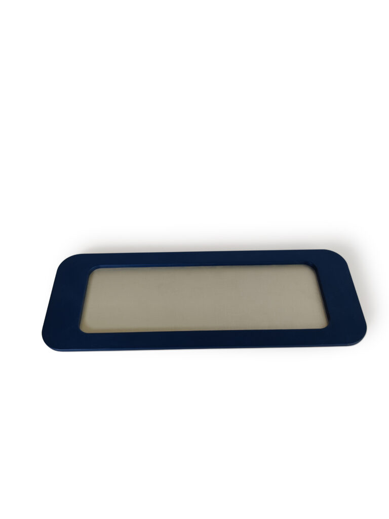 Stunning Anodized Aluminum Havdalah Tray - Nadav Art By Avi Nadav